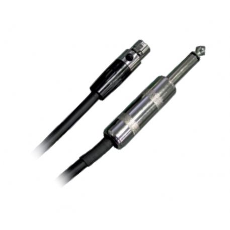 Cavo di collegamento chitarra e basso. Attacco 4P mini XLR, jack 6,5mm GC-80 JTS, P.A ...