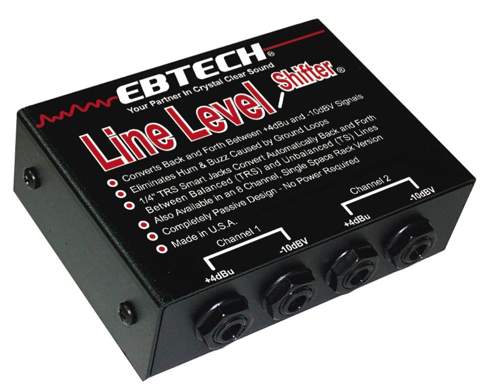 DI-BOX DIRECT BOX PASSIVA 2 CANALI con Connettori Jack da 1/4” LLS-2 ...